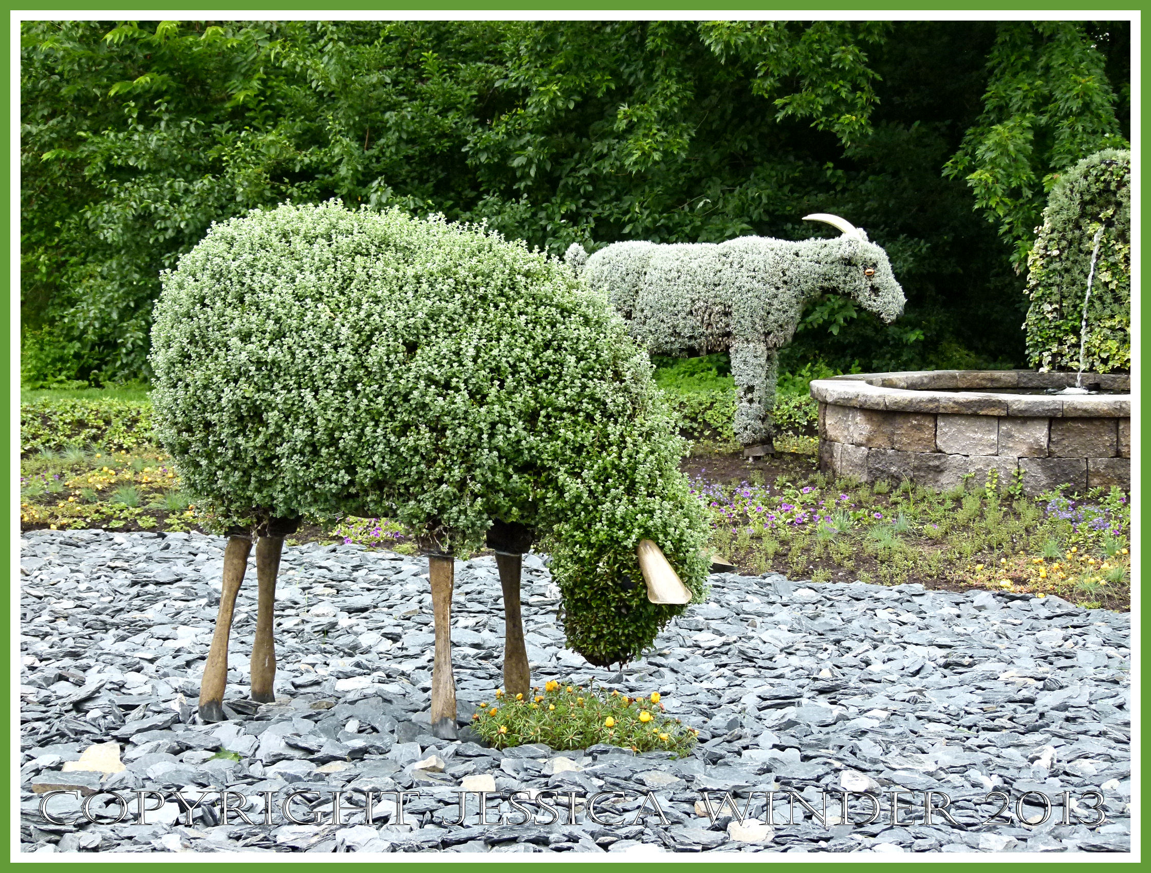 Mosaiculture – The man who planted trees – Jessica's Nature Blog