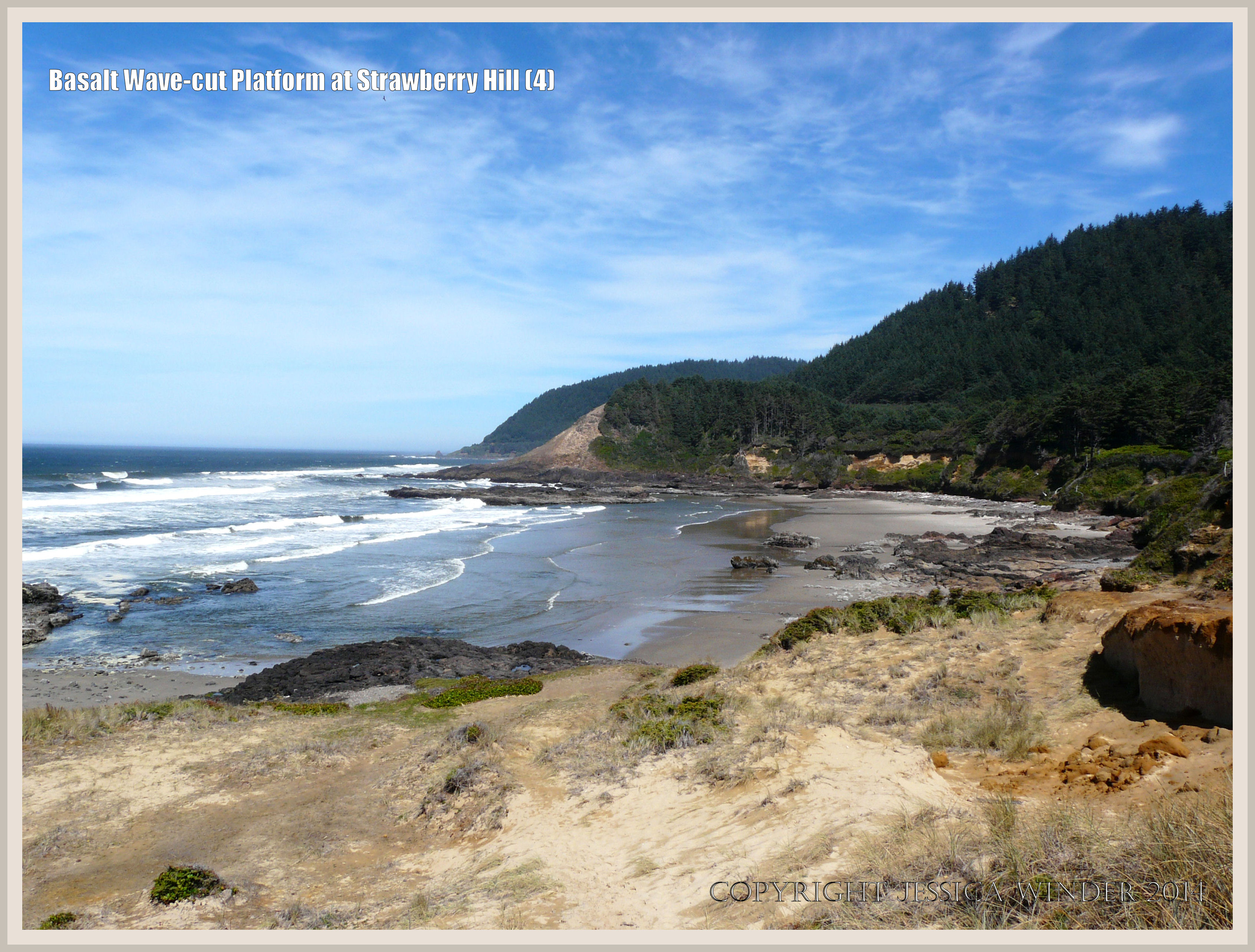Basalt on the Beach at Strawberry Hill – 2 – Jessica's Nature Blog