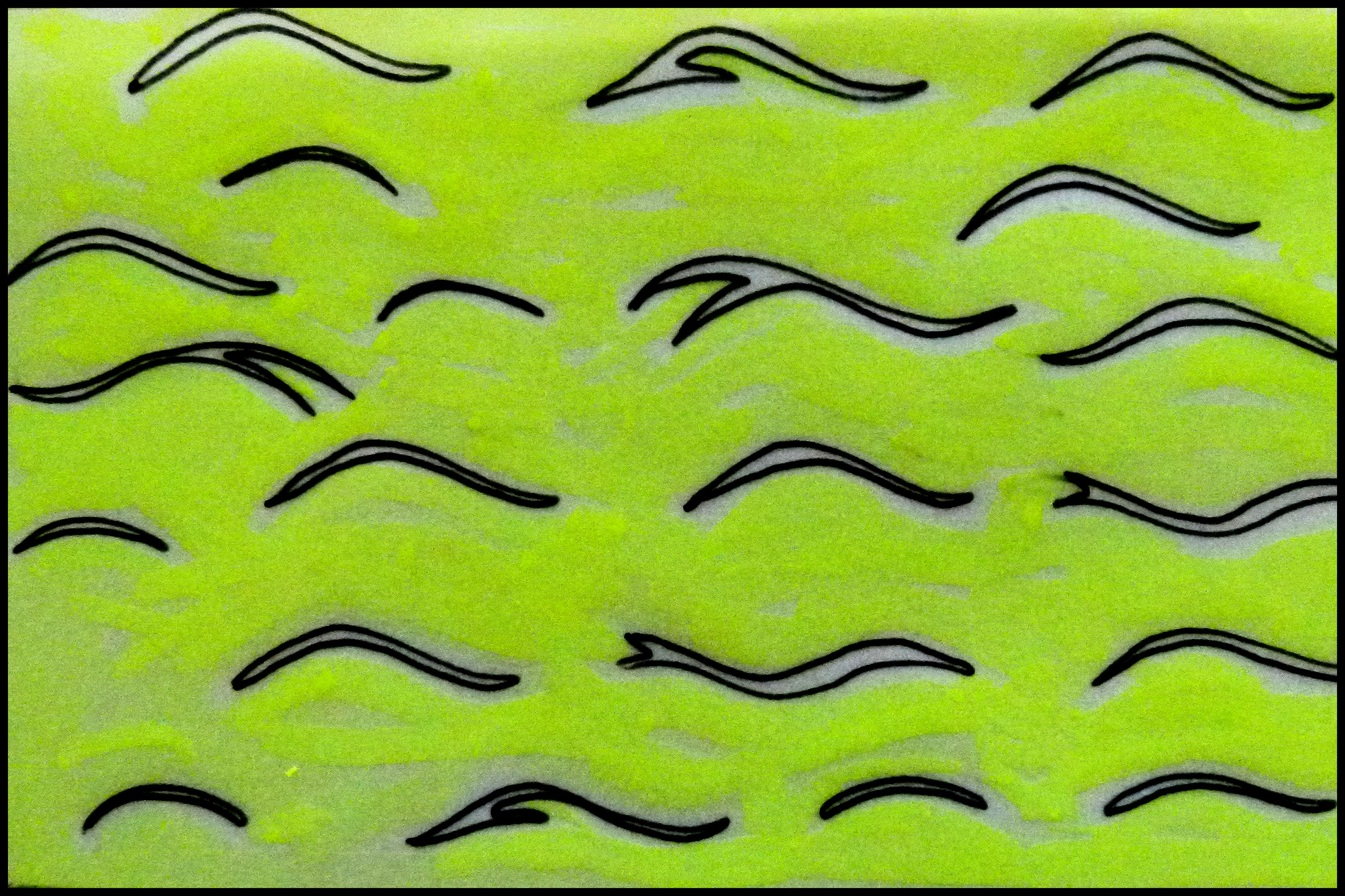 Diagram of flaser bedding or flaser lamination – Jessica's Nature Blog